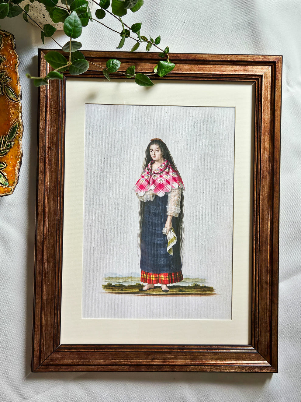 A Spanish Mestiza of Manila (1841) - Philippines vintage illustration ...